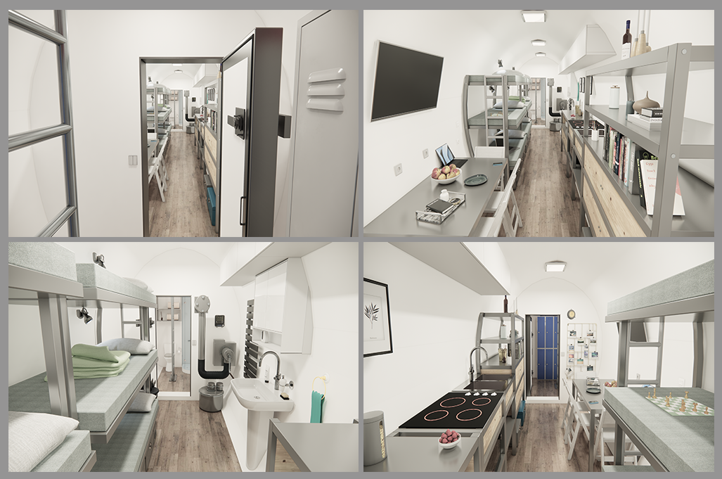 AMESIS Abris antiatomiques-bunkers-pièces sécurisés 31.15m² | AMESIS ...